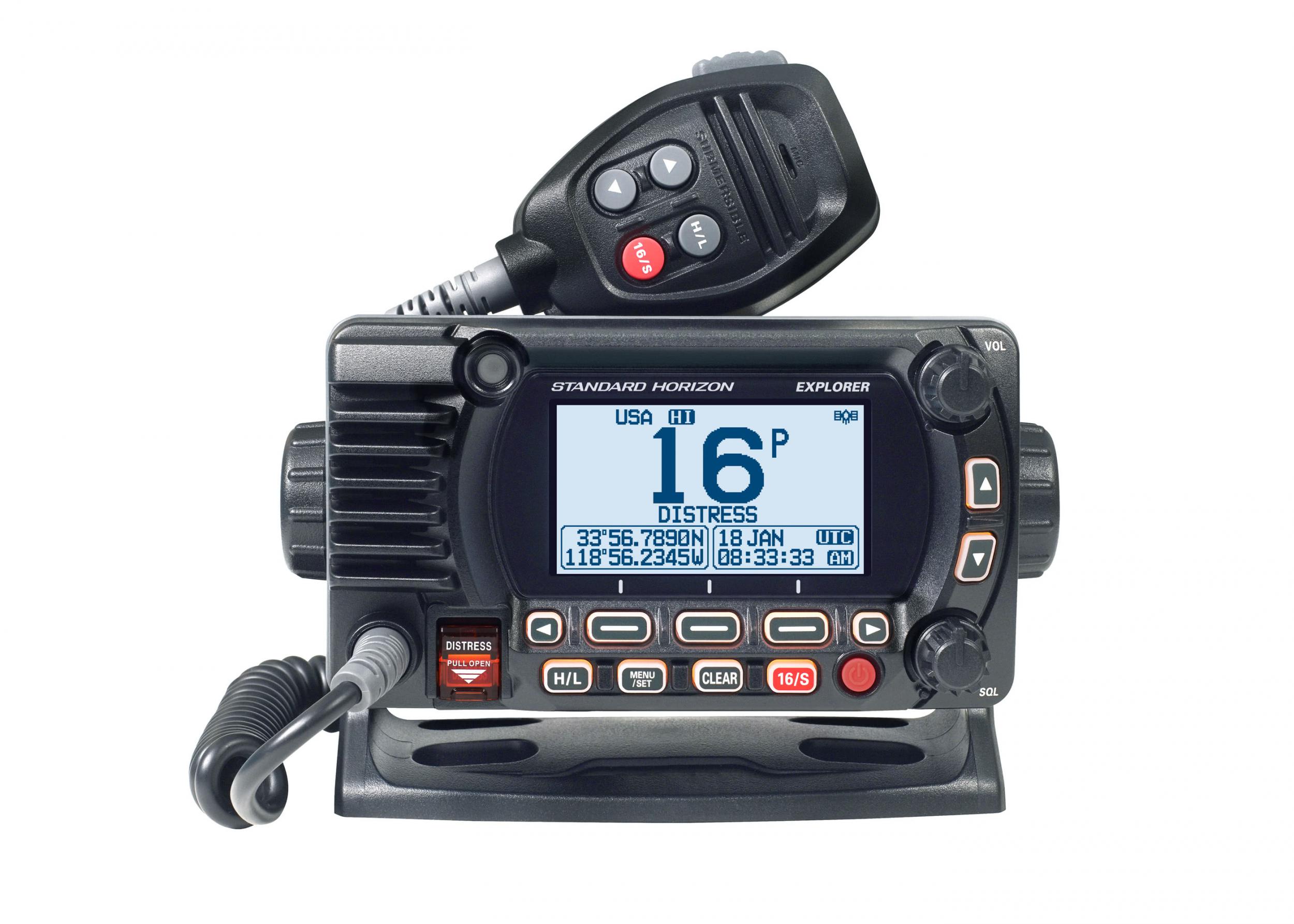 Transceptor VHF GX1850GPS fijo con GPS y compatibilidad con NMEA2000 ...