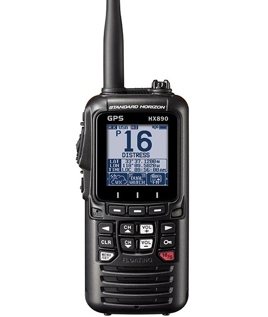 Transceptor de VHF portátil VHF HX890E fijo, DSC clase H, 6W Horizon ...