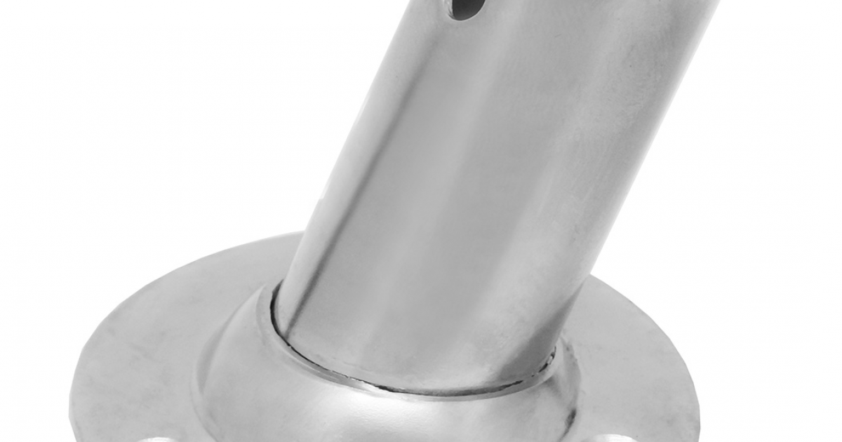 Base inclinada redonda - Bases de soportes para tubos de púlpito - MTO ...